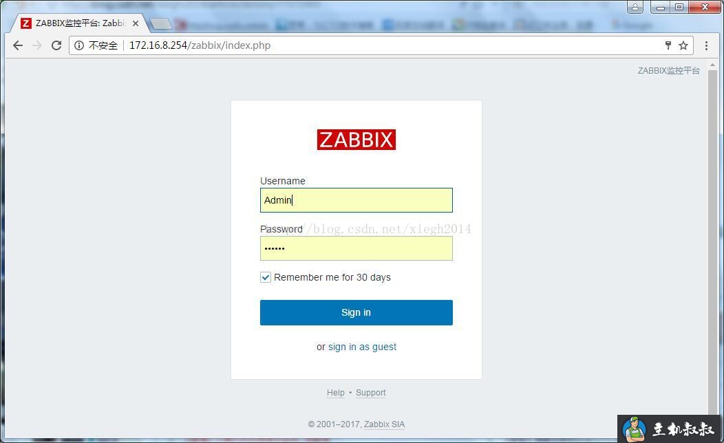 Centos7.3安装部署最新版Zabbix3.4的方法(图文)-贝壳主机网